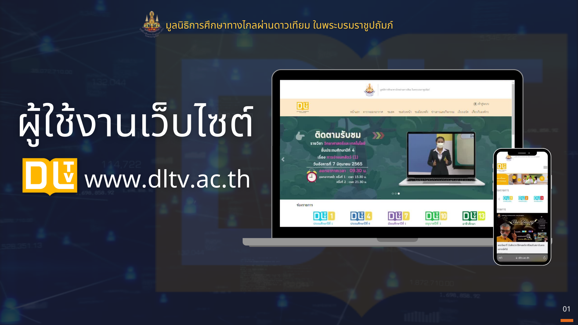 DLTV มูลนิธิการศึกษาทางไกลผ่านดาวเทียม